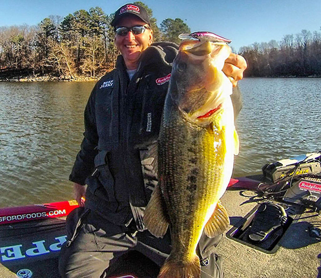 10-pound Jerkbait Bass for Blaukat - Wired2Fish