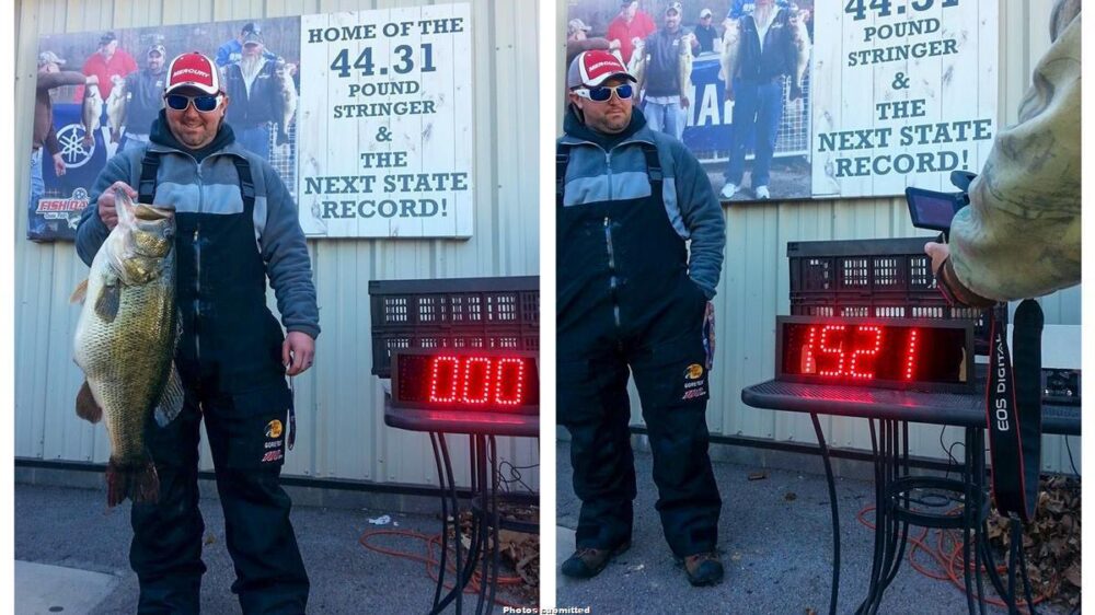 Pending Tennessee State Record Bass Caught - Wired2Fish