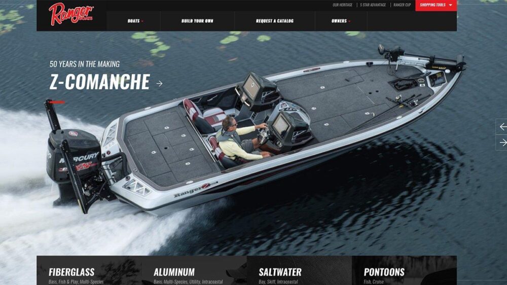 Ranger Boats Introduces All-New Website - Wired2Fish