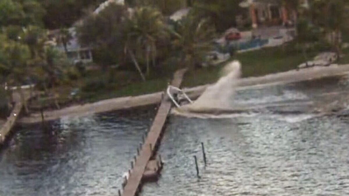 Caught on Video: Unmanned Fishing Boat Crashes into Docks - Wired2Fish