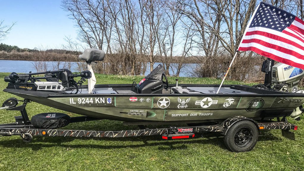 Introducing the Wired2fish Military Tribute Boat - Wired2Fish