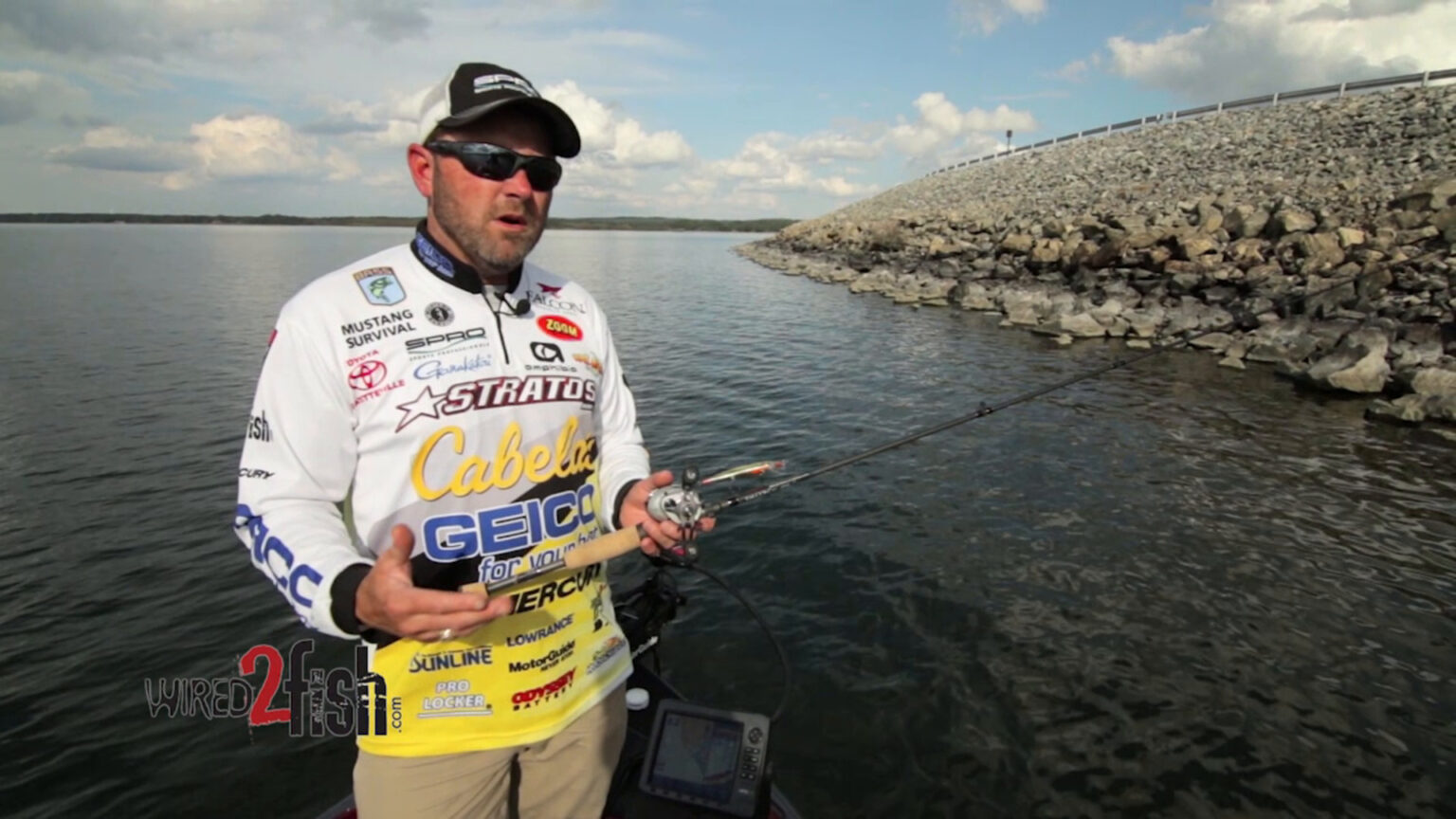 When to Fish Riprap With a Jerkbait - Wired2Fish