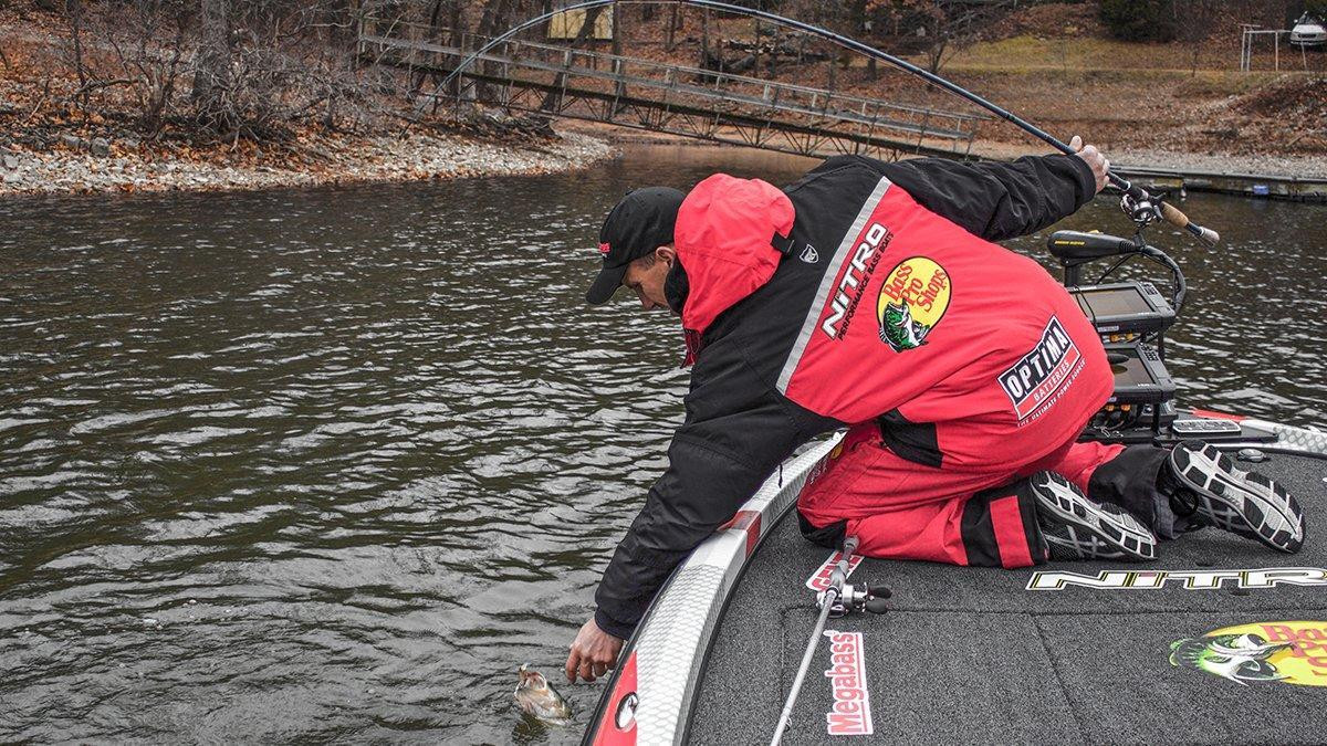 Catch Big Winter Bass with the Flap Slap - Wired2Fish