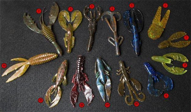 Skirted Jig Trailers Selection for Bass Fishing - Wired2Fish