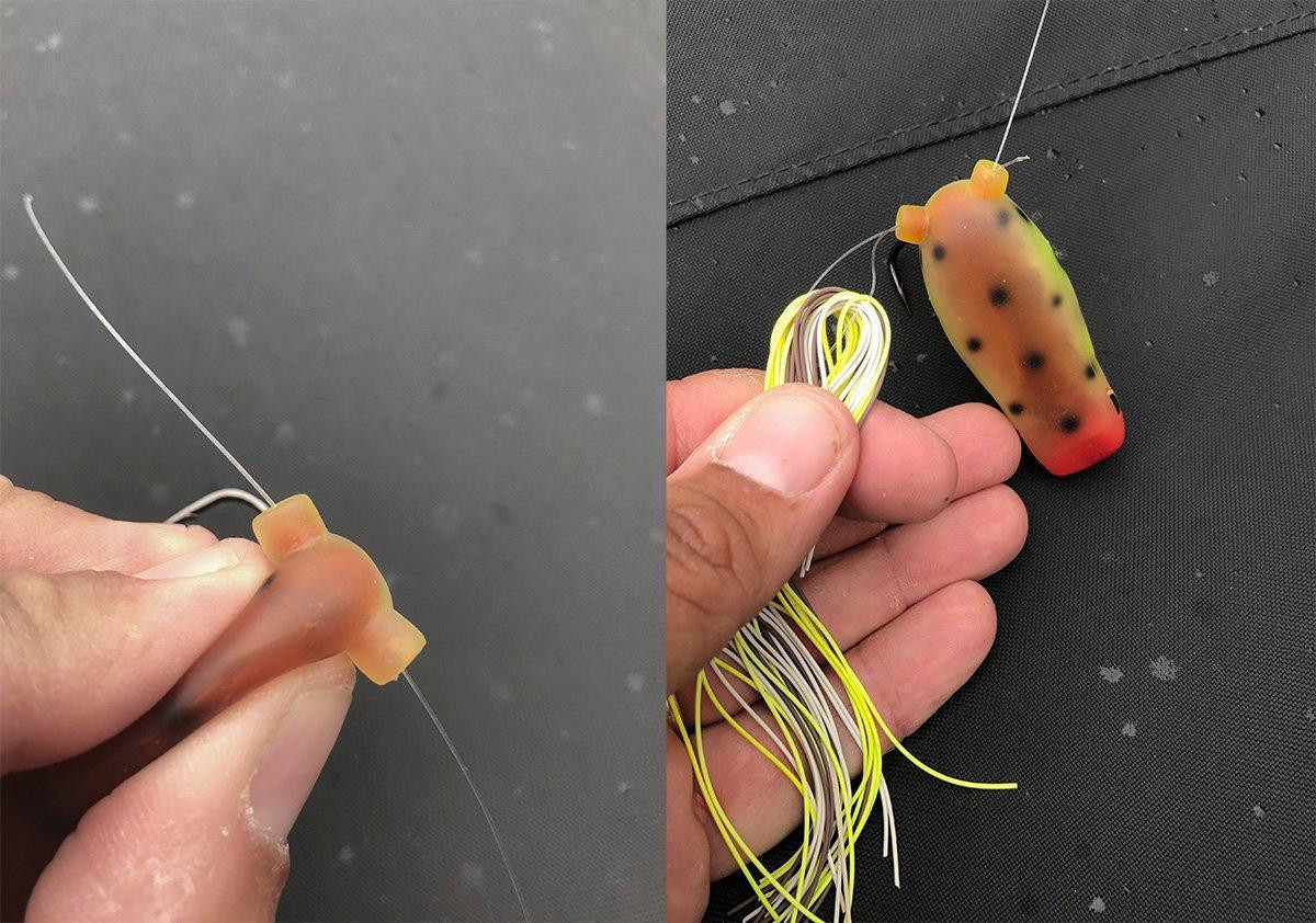 How to Replace the Legs on Topwater Frogs - Wired2Fish