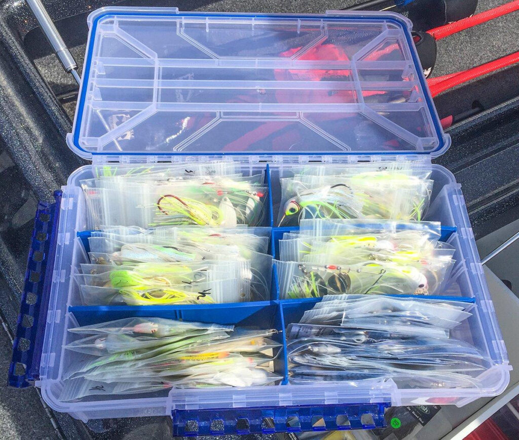 A Simple Way to Store Spinnerbaits - Wired2Fish