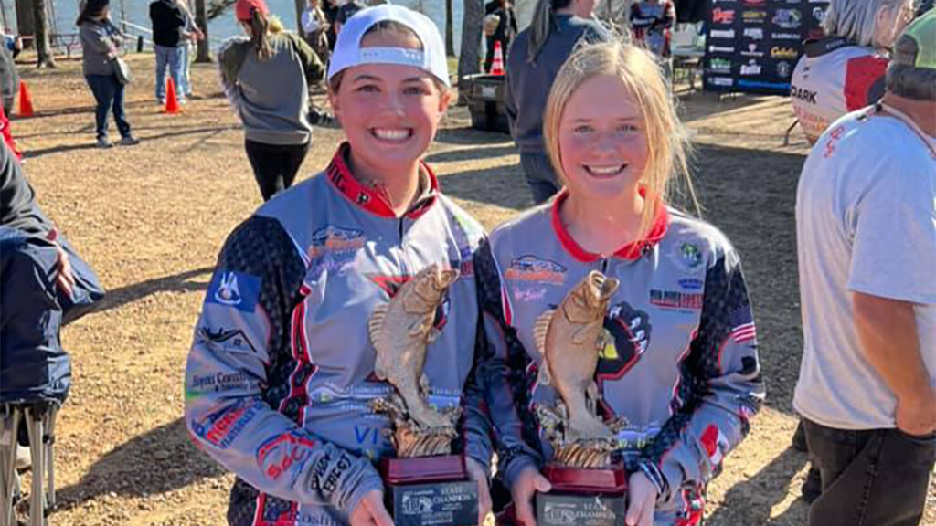 Female High School Duo First to Win State Bass Fishing Championship ...