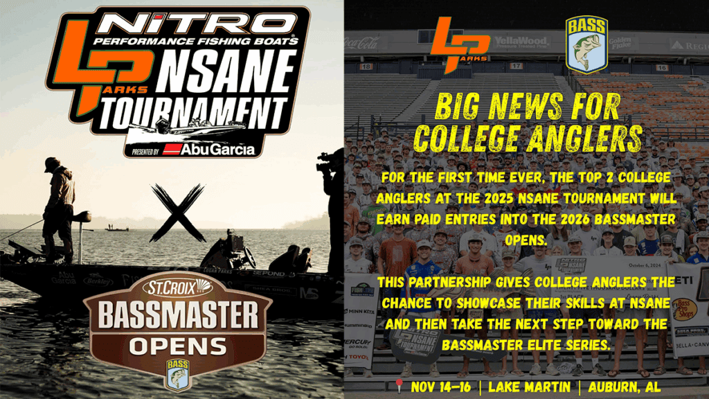 Bassmaster Provides Entries at Logan Parks Fishing Foundation Nitro ...